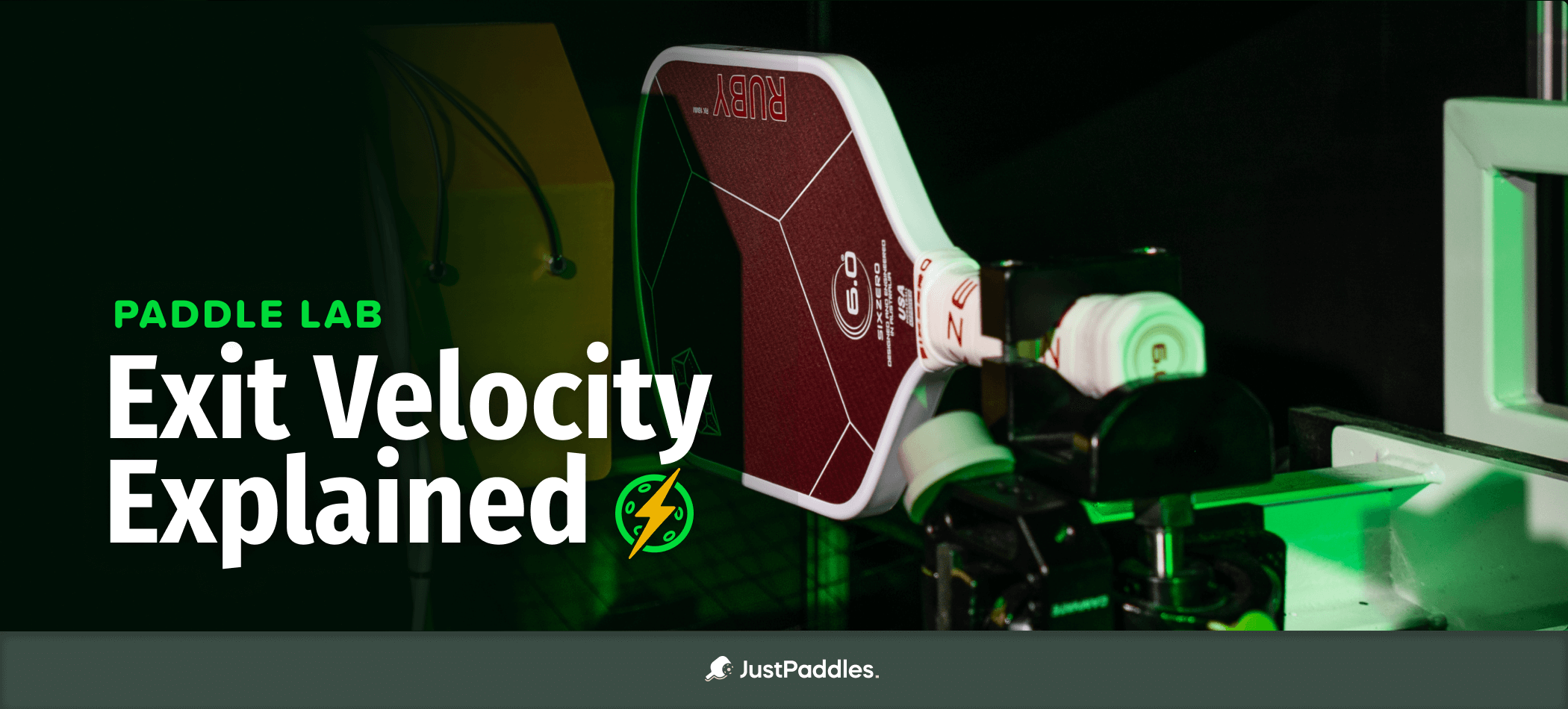 Highest Exit Velocity Pickleball Paddles - Paddle Lab | JustPaddles