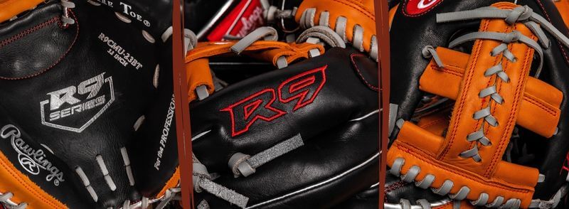 Rawlings R9 Baseball and Softball Gloves | JustGloves