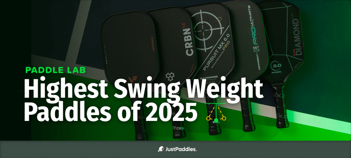 Highest Swing Weight Paddles - Paddle Lab | JustPaddles