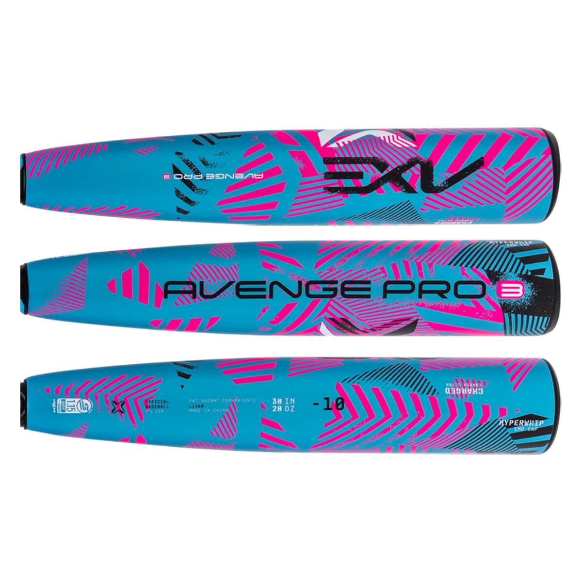 2024 Axe Avenge Pro 3 -10 USSSA Baseball Bat (L148M) | JustBats.com