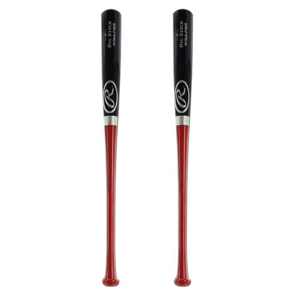 Wood Bat Pack | Rawlings Big Stick Adirondack Ash Wood Baseball Bat ...