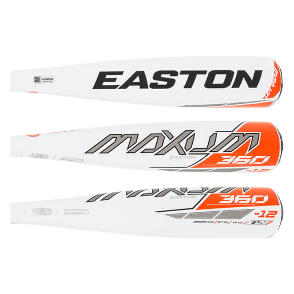 Easton MAXUM 360 -12 Junior Big Barrel Baseball Bat JBB20MX12 ...