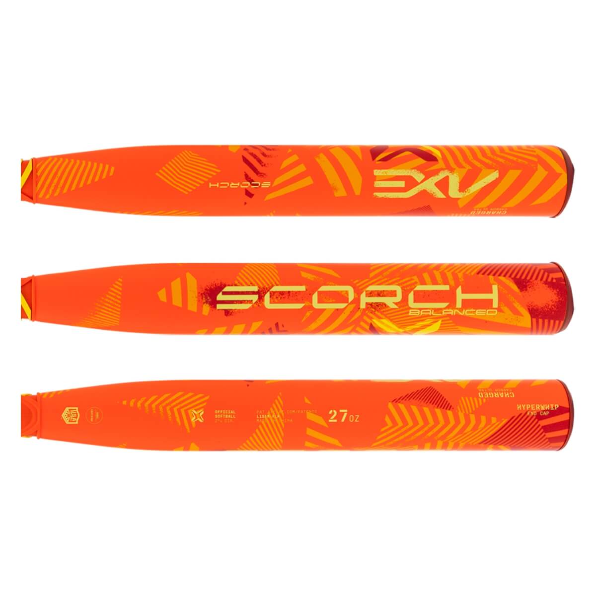 2024 Axe Scorch Flared Balanced USA Slow Pitch Softball Bat (L155M-FLR ...