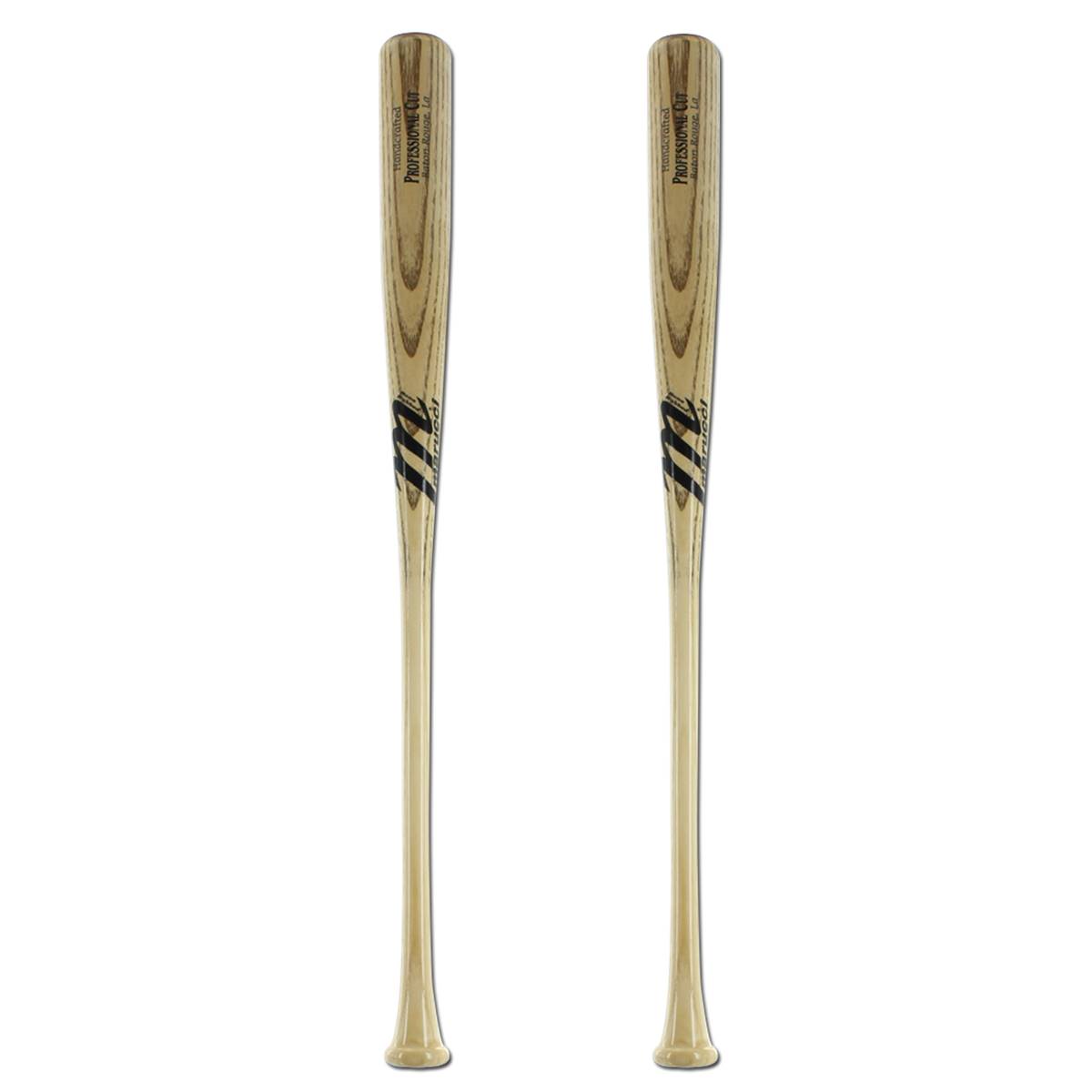 Bat Pack Marucci Professional Cut Ash Wood Baseball Bat: MWAPC 2-Pack ...
