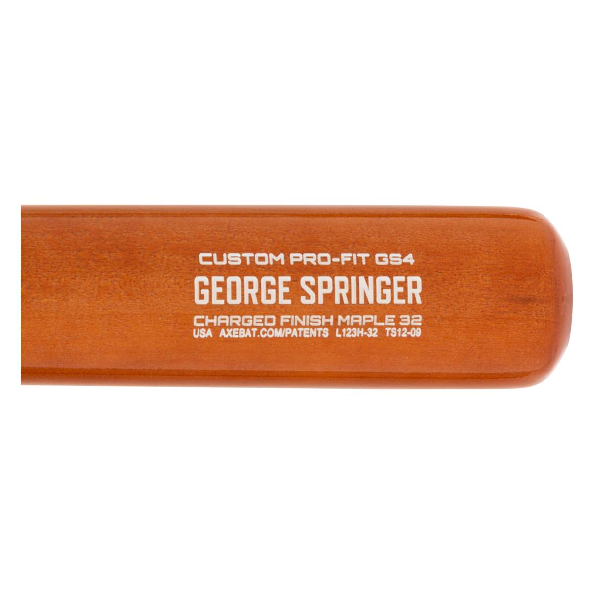 Axe George Springer GS4 Maple Wood Baseball Bat: L123H | JustBats.com