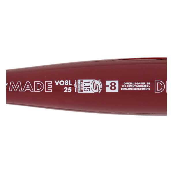 DeMarini Voodoo ONE -8 USSSA Baseball Bat: WBD2539010 | JustBats.com