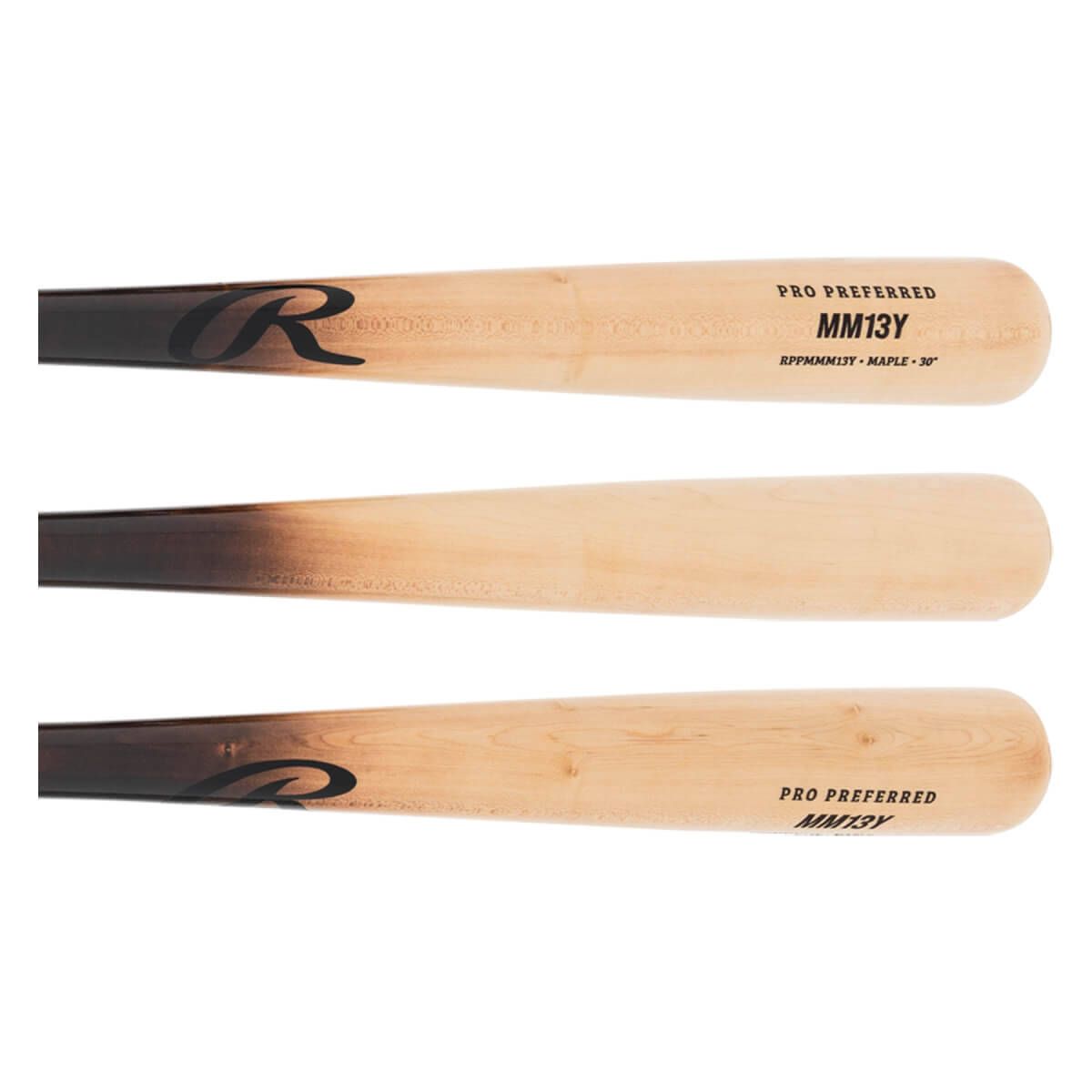 Rawlings Pro Preferred MM13Y Maple Wood Youth Baseball Bat (RPPMMM13Y ...