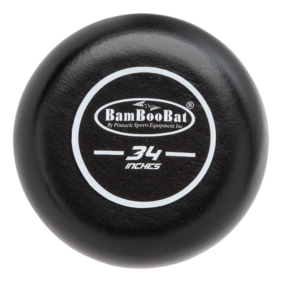 BamBooBat Bamboo Wood Slow Pitch Softball Bat HBBW34S White/Black ...