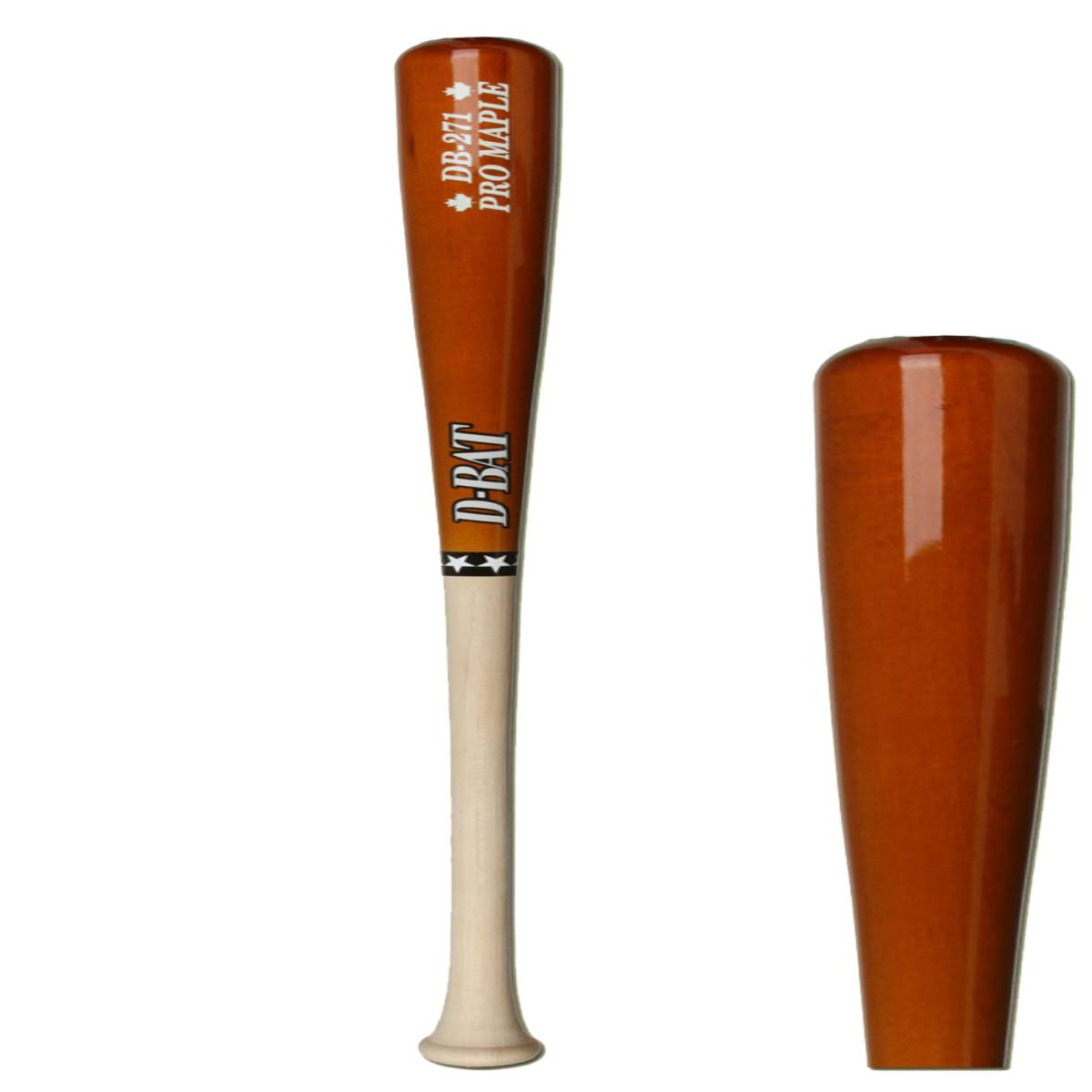 D-BAT Pro Stock Maple Wood Baseball Bat: 271MAPLE | JustBats.com