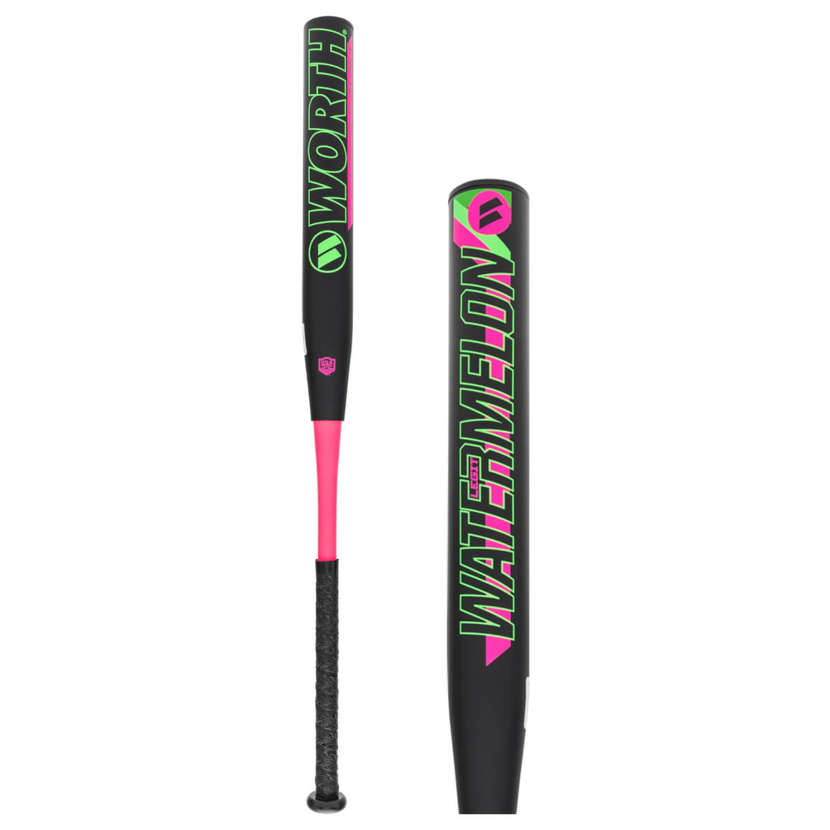 2024 Worth Watermelon 13.5" XL USA Slow Pitch Softball Bat (WSA3WML ...
