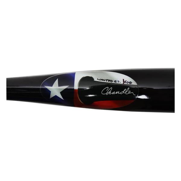**EXCLUSIVE** Chandler Texas Pride Hard Maple Pro Wood Baseball Bat ...