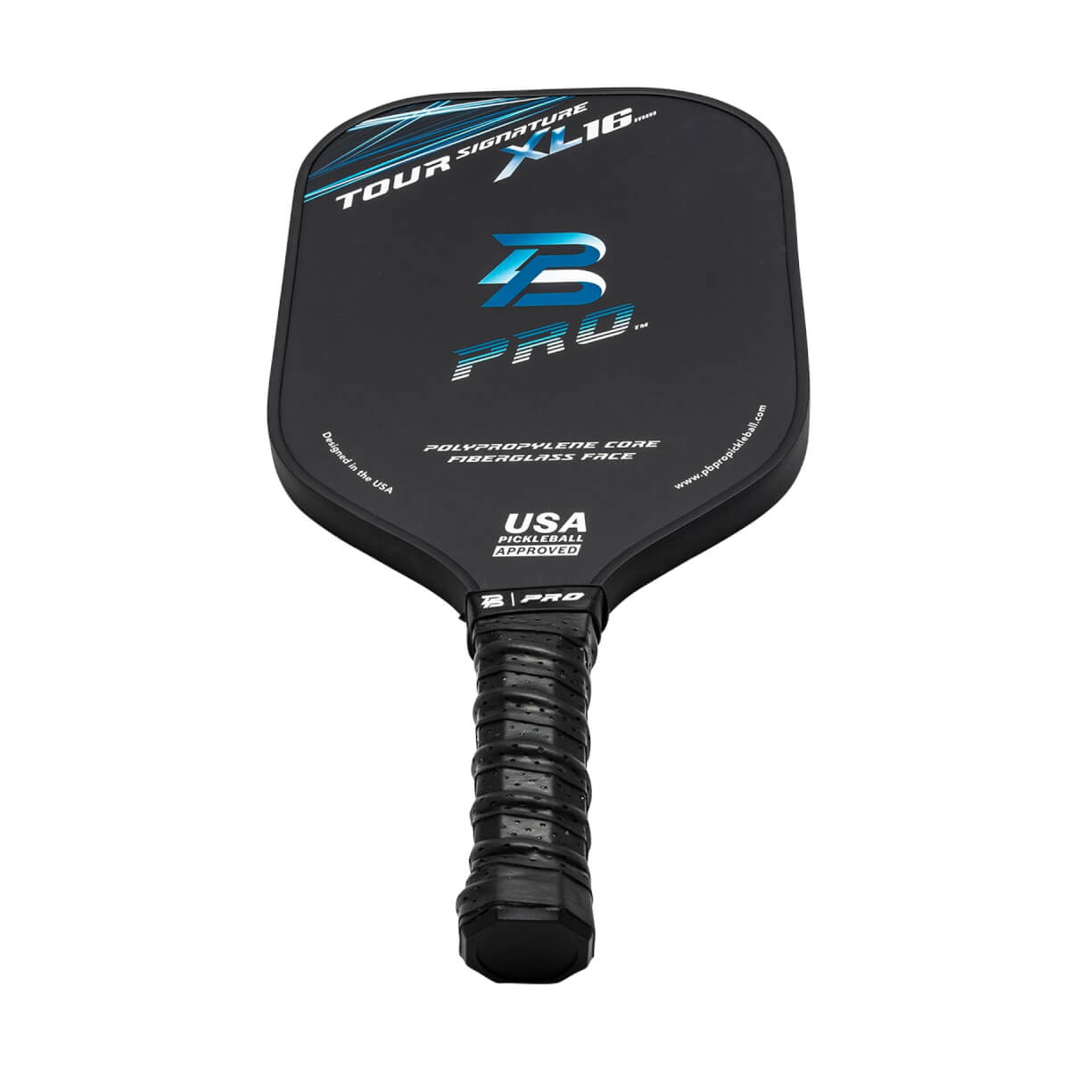 PB Pro Tour Signature XL 16MM Heavyweight Composite Pickleball Paddle ...