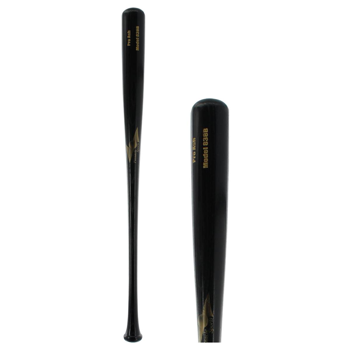 Pinnacle Sports Select Ash Wood Baseball Bat 838 Black | JustBats.com