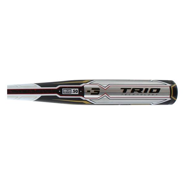 Rawlings TRIO -3 2 5/8" End Loaded BBCOR Baseball Bat BBRTTE | JustBats.com