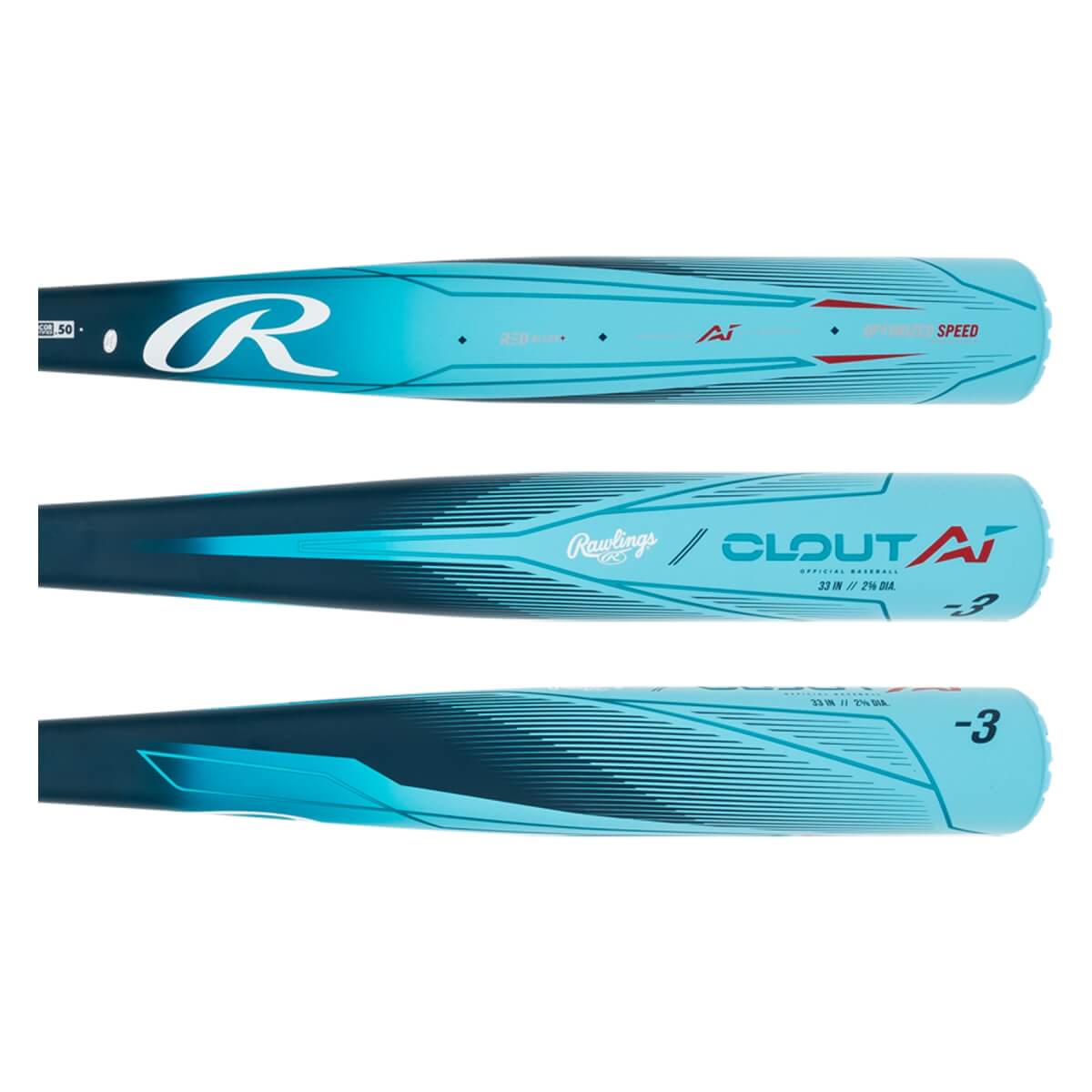 2024 Rawlings Clout AI BBCOR Baseball Bat (RBB4C3) | JustBats.com
