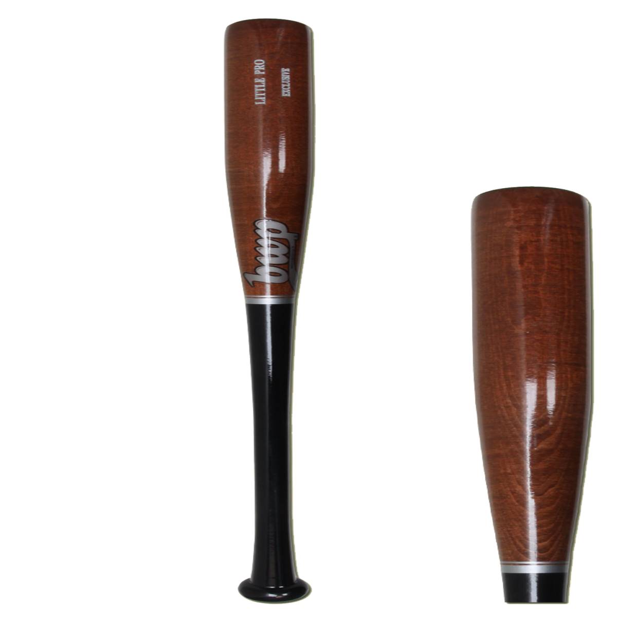 BWP Little Pro Maple Wood Youth Baseball Bat: BWPLPM Black/Mahogany ...