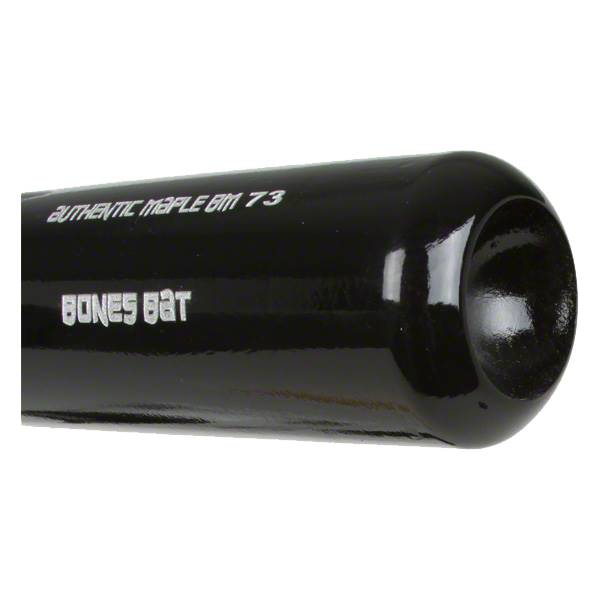 Bones Bat Maple Wood Baseball Bat: BM73 Adult Gray/Black | JustBats.com