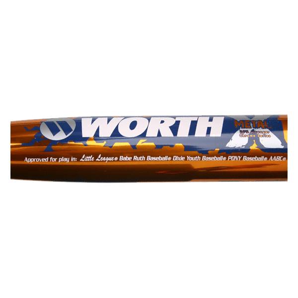 Worth Copperhead Youth Baseball Bat: ALYB | JustBats.com