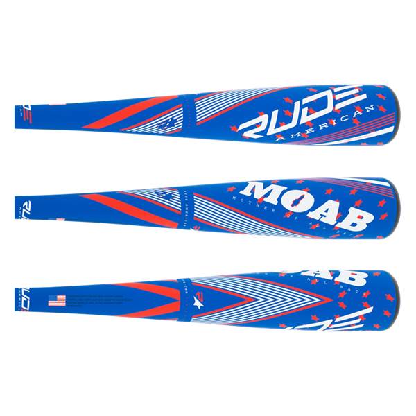 Rude American MOAB Power -10 2-5/8" USA Baseball Bat (YBMOAB10P ...