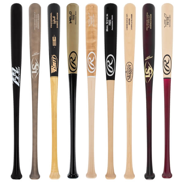 Pick Your Pack - Adult Wood 2-Pack - Gold | JustBats.com | JustBats.com