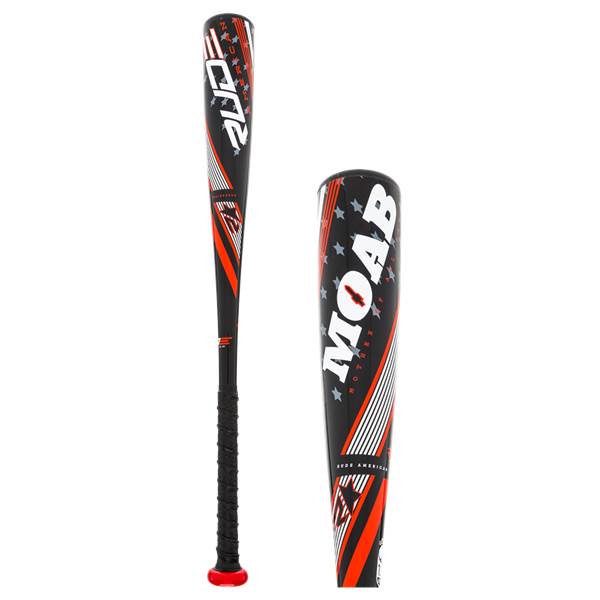 Rude American MOAB Power -10 2-5/8" USSSA Baseball Bat (SLMOAB10P19 ...