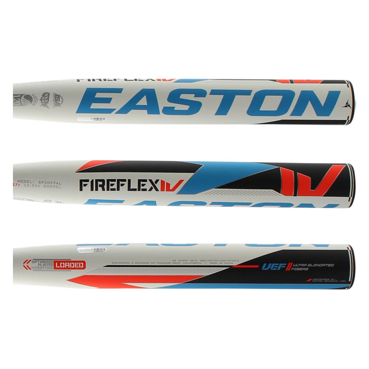 Easton Fire Flex IV Loaded USSSA Slow Pitch Softball Bat (SP20FF4L ...