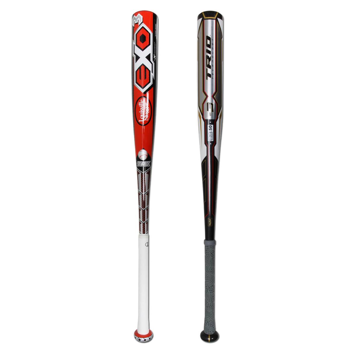 Bat Pack Louisville Slugger TPX ExoGrid and Rawlings TRIO BBCOR: BB13EX ...