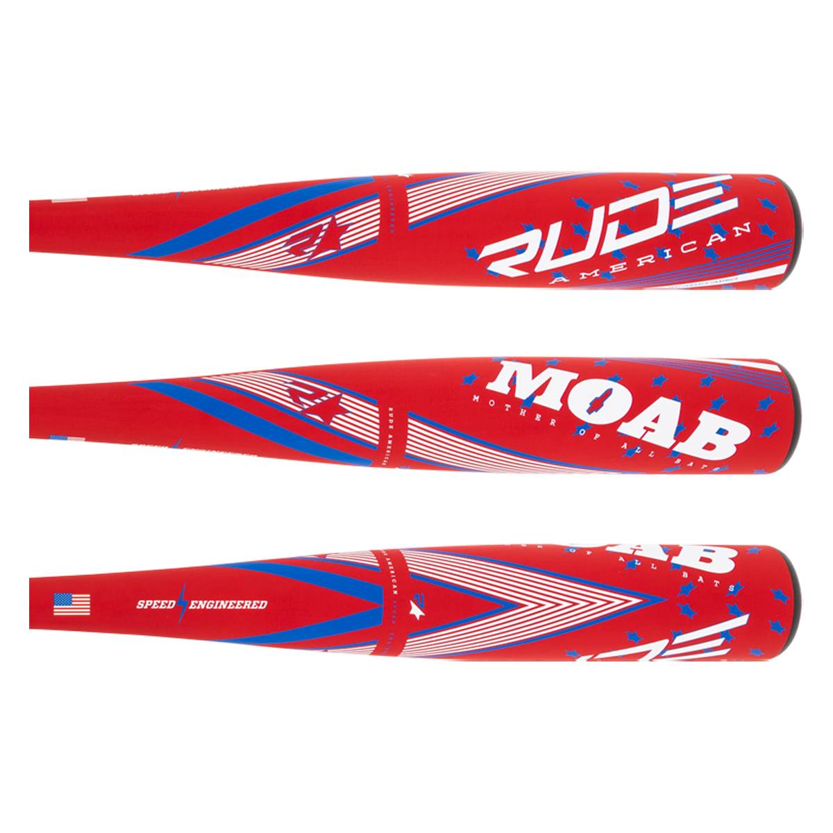 Rude American MOAB Speed BBCOR Baseball Bat (BBMOAB3S) | JustBats.com