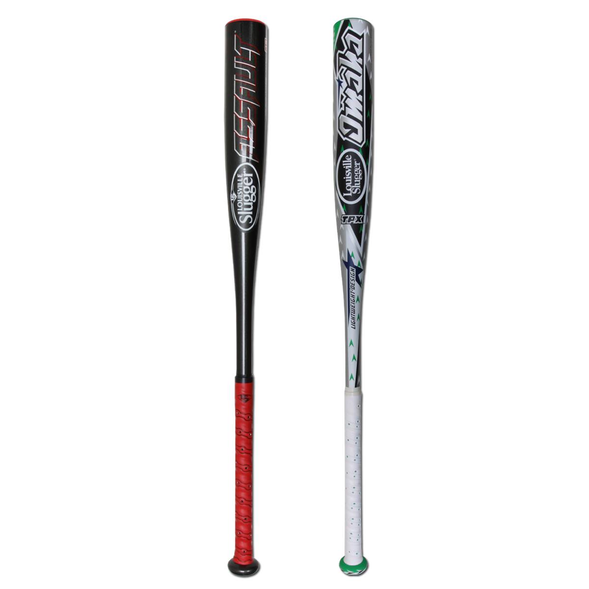Bat Pack Louisville Slugger Assault and Louisville Slugger TPX Omaha ...