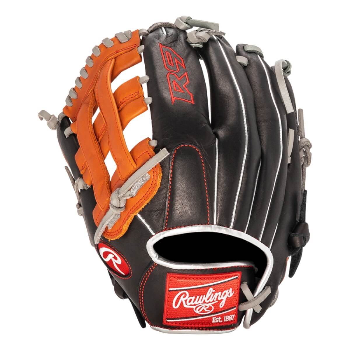 Rawlings R9 ContoUR Fit 12" Youth Baseball Glove (R9120U-6BT ...