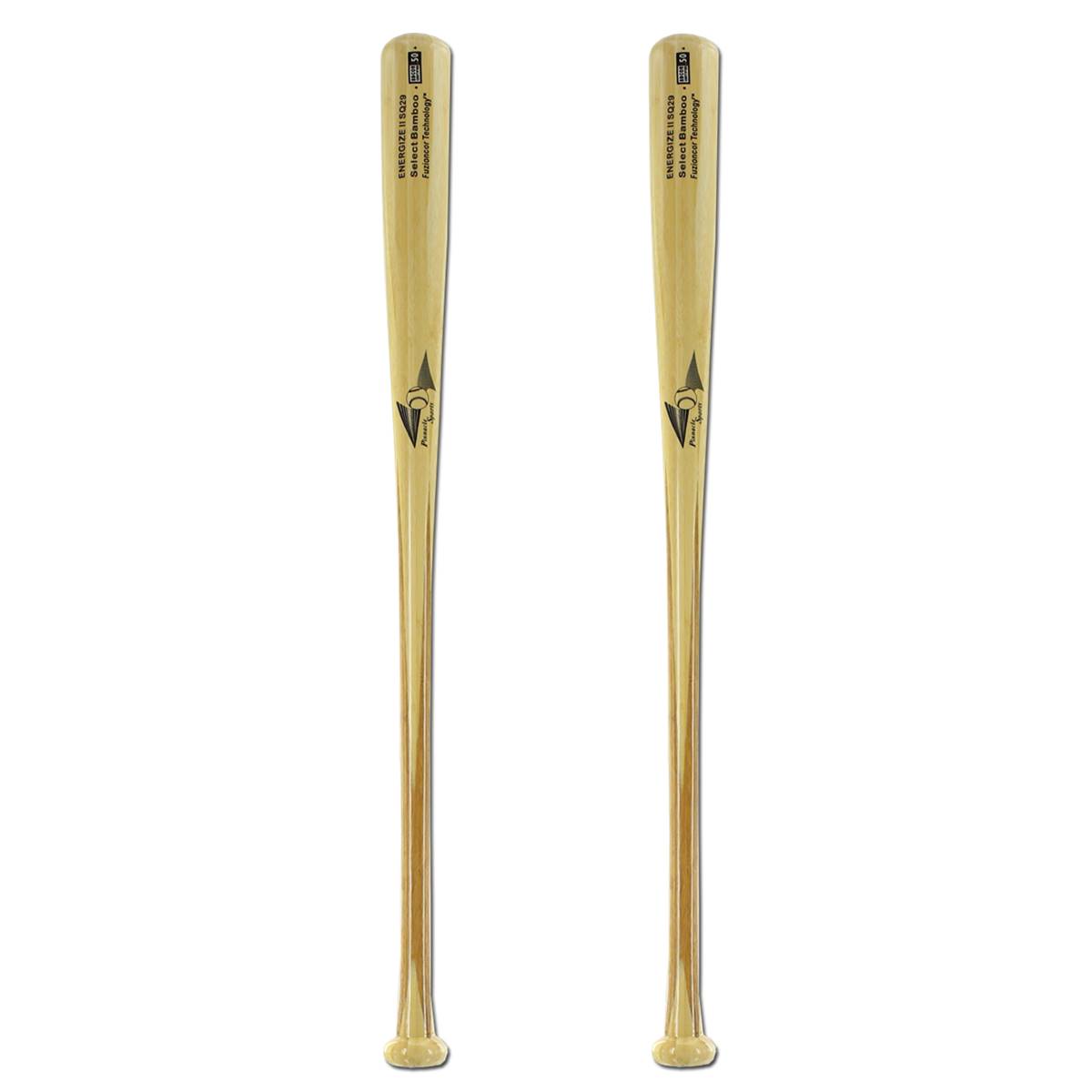 Bat Pack | BamBooBat ENERGIZE II Bamboo / Maple Wood Baseball Bats SQ29 ...