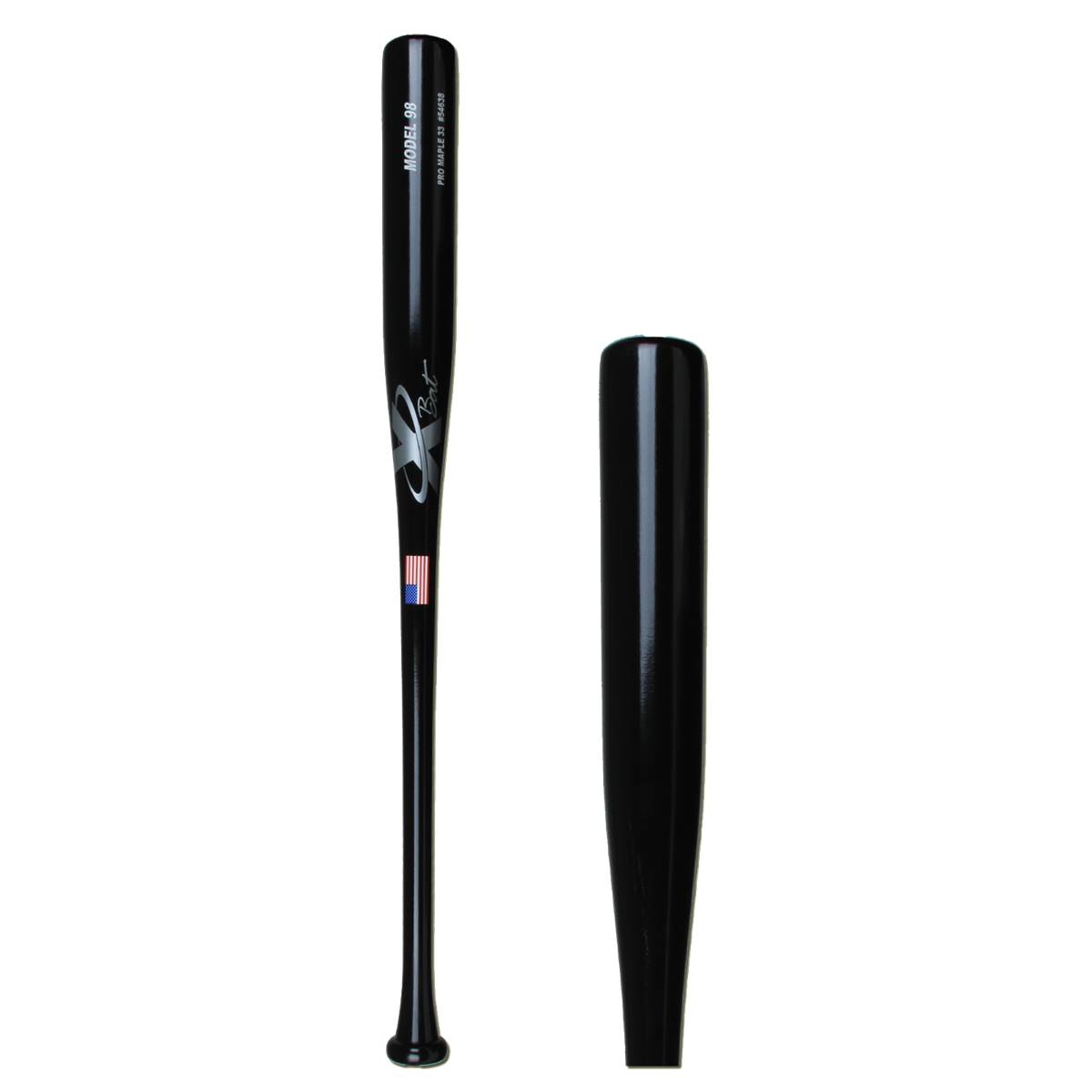 X Bat Pro Maple Wood Baseball Bat: Model 98 Adult | JustBats.com