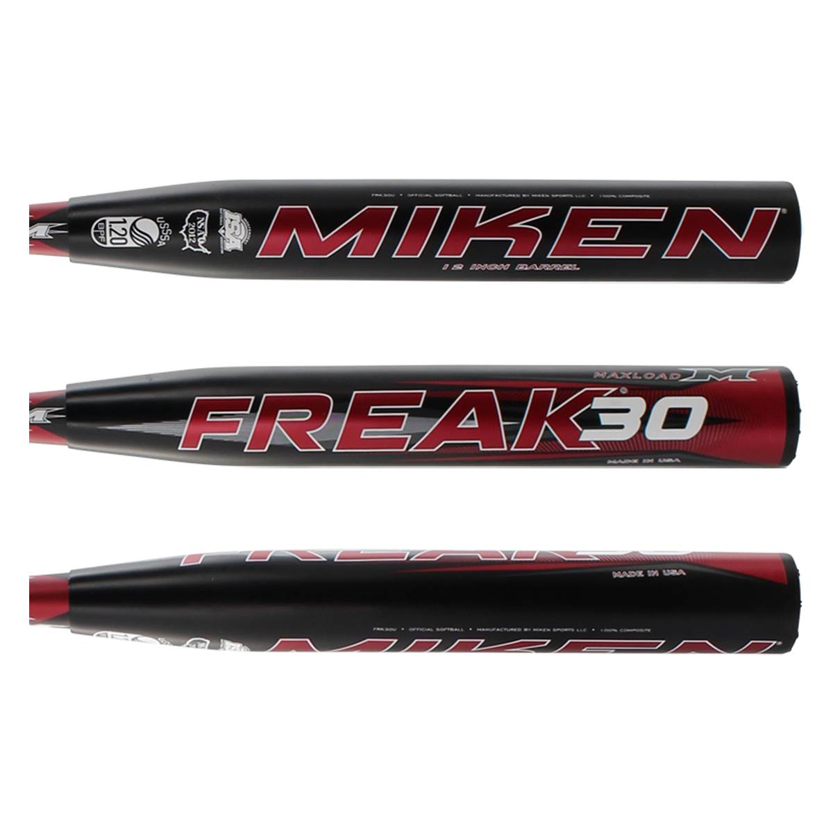 Miken Freak 30 USSSA MAXLOAD Slow Pitch Softball Bat (FRK30U | JustBats.com