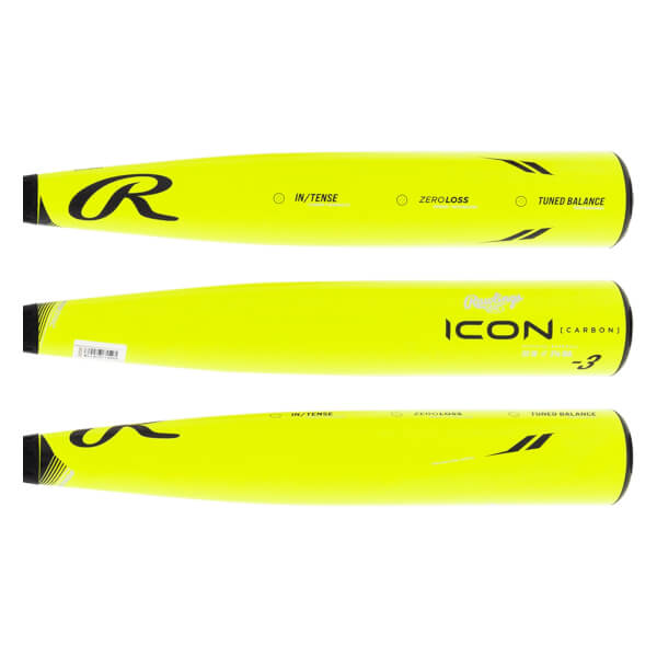 Rawlings Icon Glowstick BBCOR Baseball Bat (RBB4I3) | JustBats.com