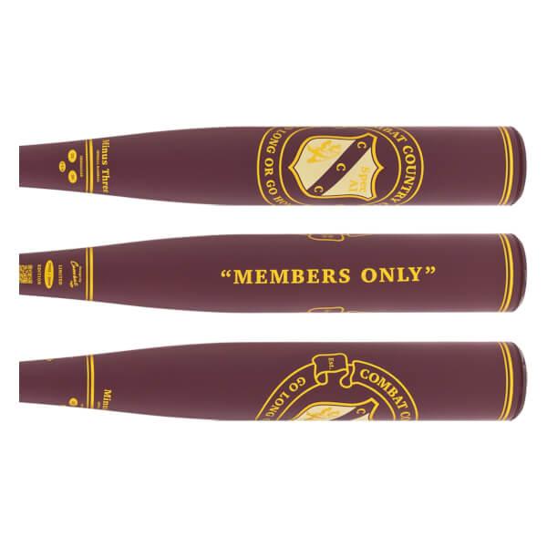 COMBAT MFG Country Club Go Long Spec A1 BBCOR Baseball Bat: CBB6SACLR3 ...