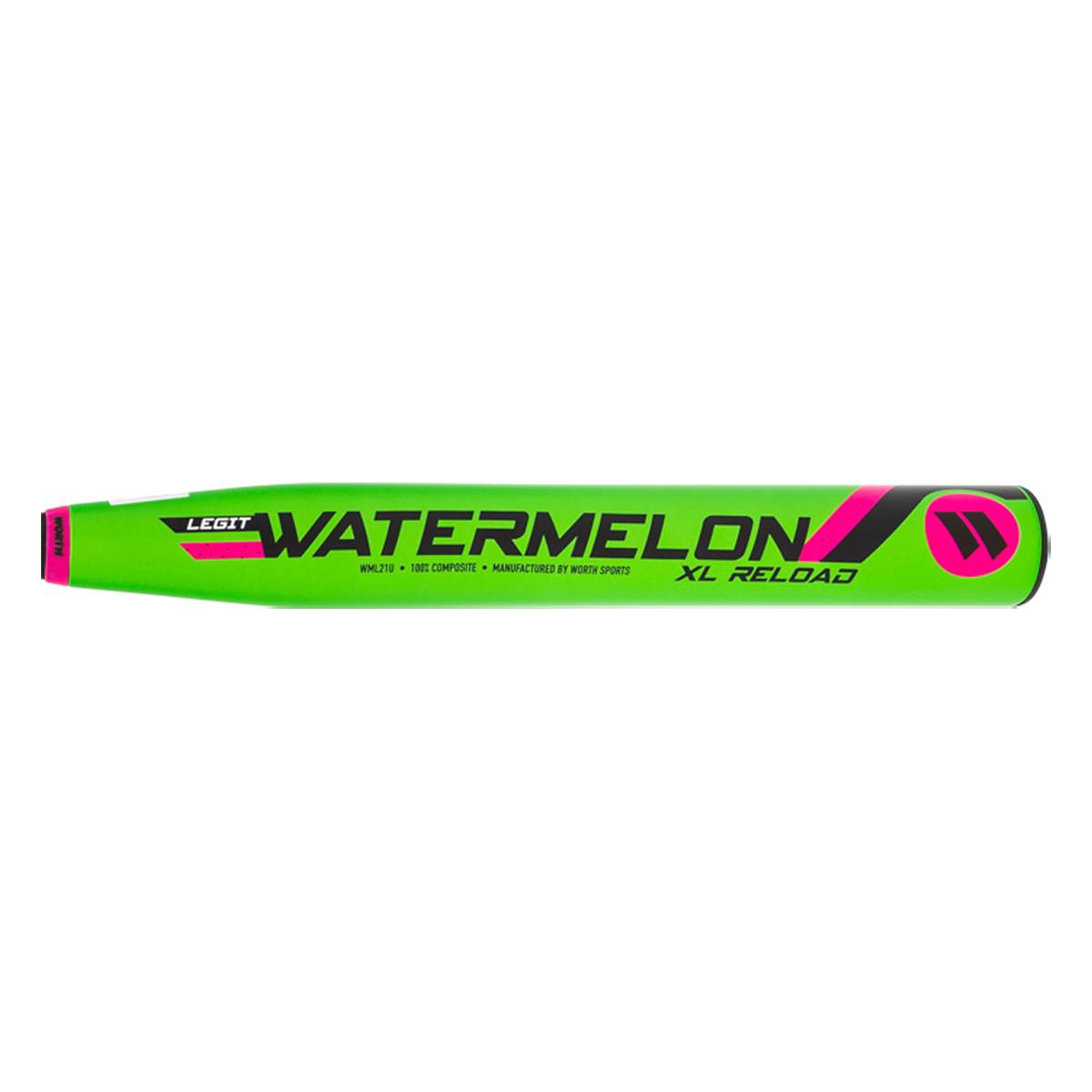 Worth Legit Watermelon 13.75" XL USSSA 240 Slow Pitch Softball Bat ...