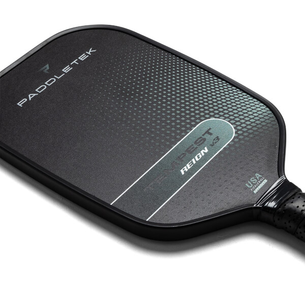 Paddletek Tempest Reign V3 Carbon Fiber Pickleball Paddle | JustPaddles.com
