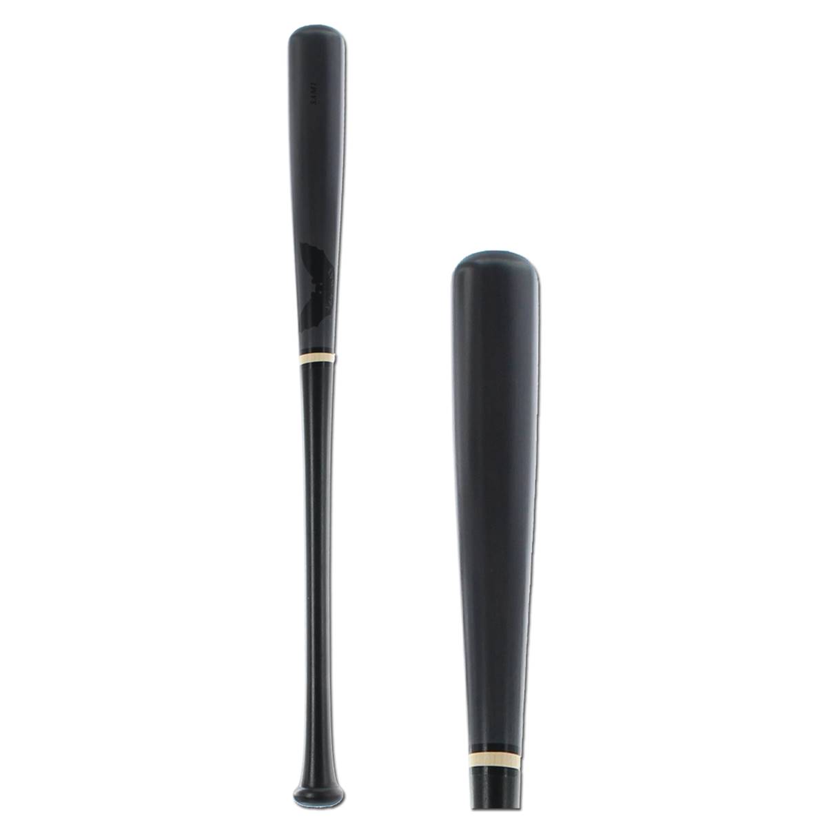 Sam Bat -3 2 1/2" Maple Wood Baseball Bat SAM1 Gray / Black | JustBats.com