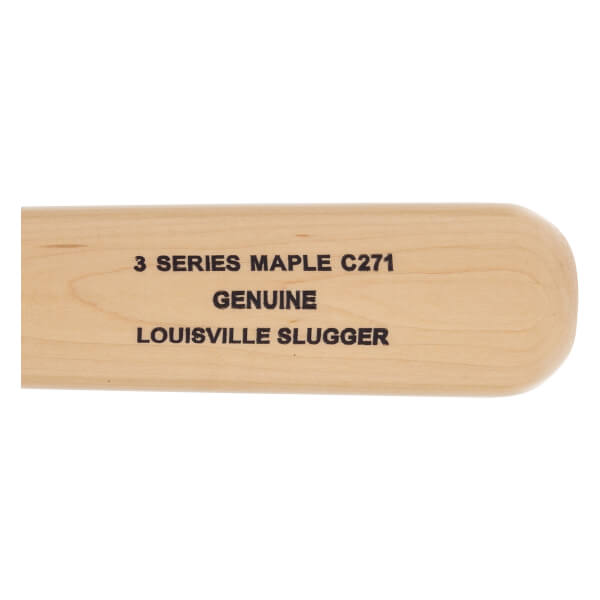 Louisville Slugger Genuine Series 3 C271 Maple Wood Baseball Bat ...