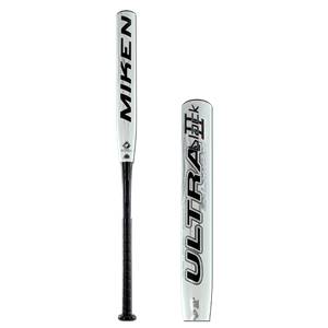 Miken Ultra II Black 14.5" Balanced Senior Slow Pitch Softball Bat ...