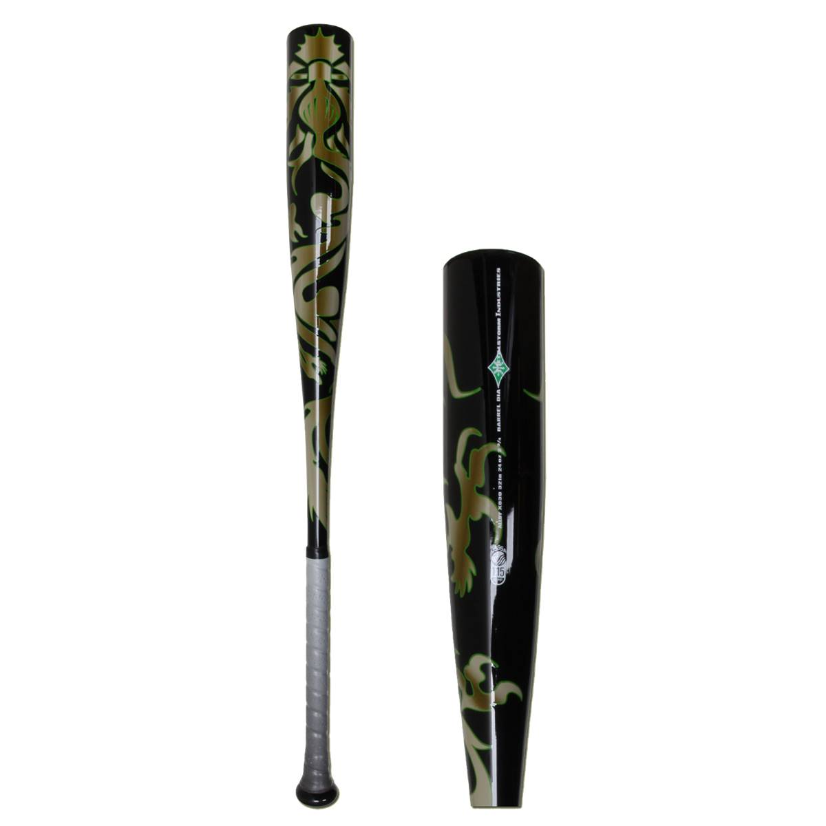 Metalstorm Black Dragon Senior League Baseball Bat: MSBDA834 | JustBats.com
