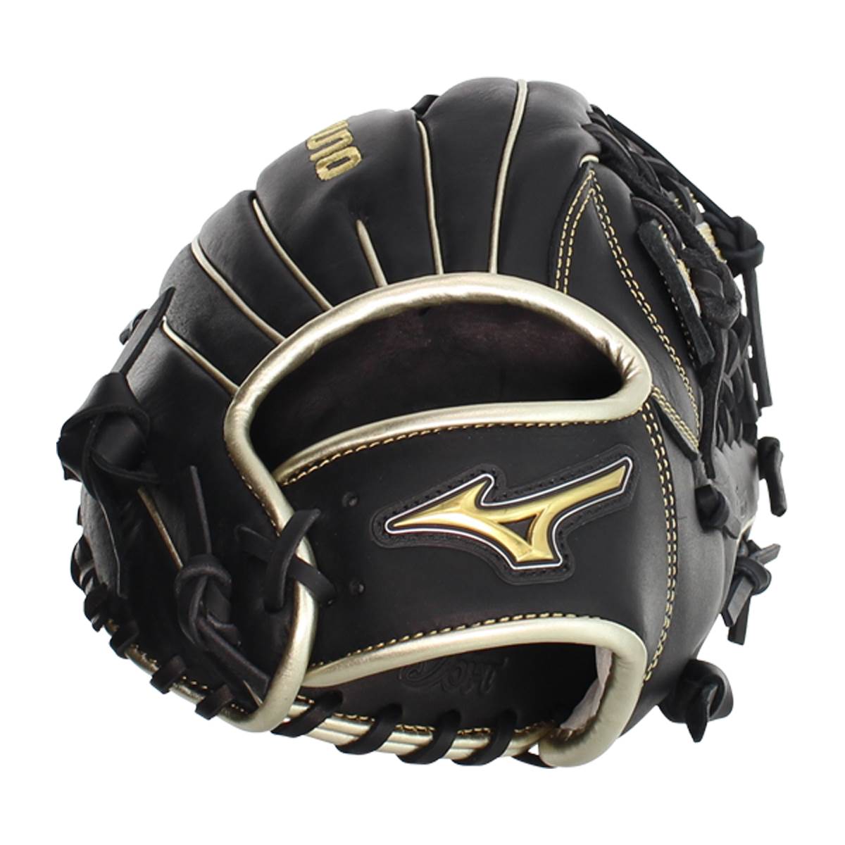 Mizuno MVP Prime 12.75'' Baseball Glove (GMVP1275PSE8 Black/Gold ...