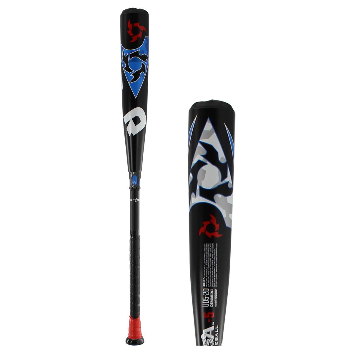 DeMarini Voodoo -5 USA Baseball Bat WTDXUD520 | JustBats.com