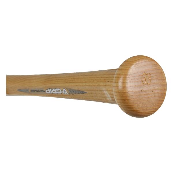 Mattingly Wood Baseball BatV-Grip Ash Wood Baseball Bat: MVAAH Natural ...