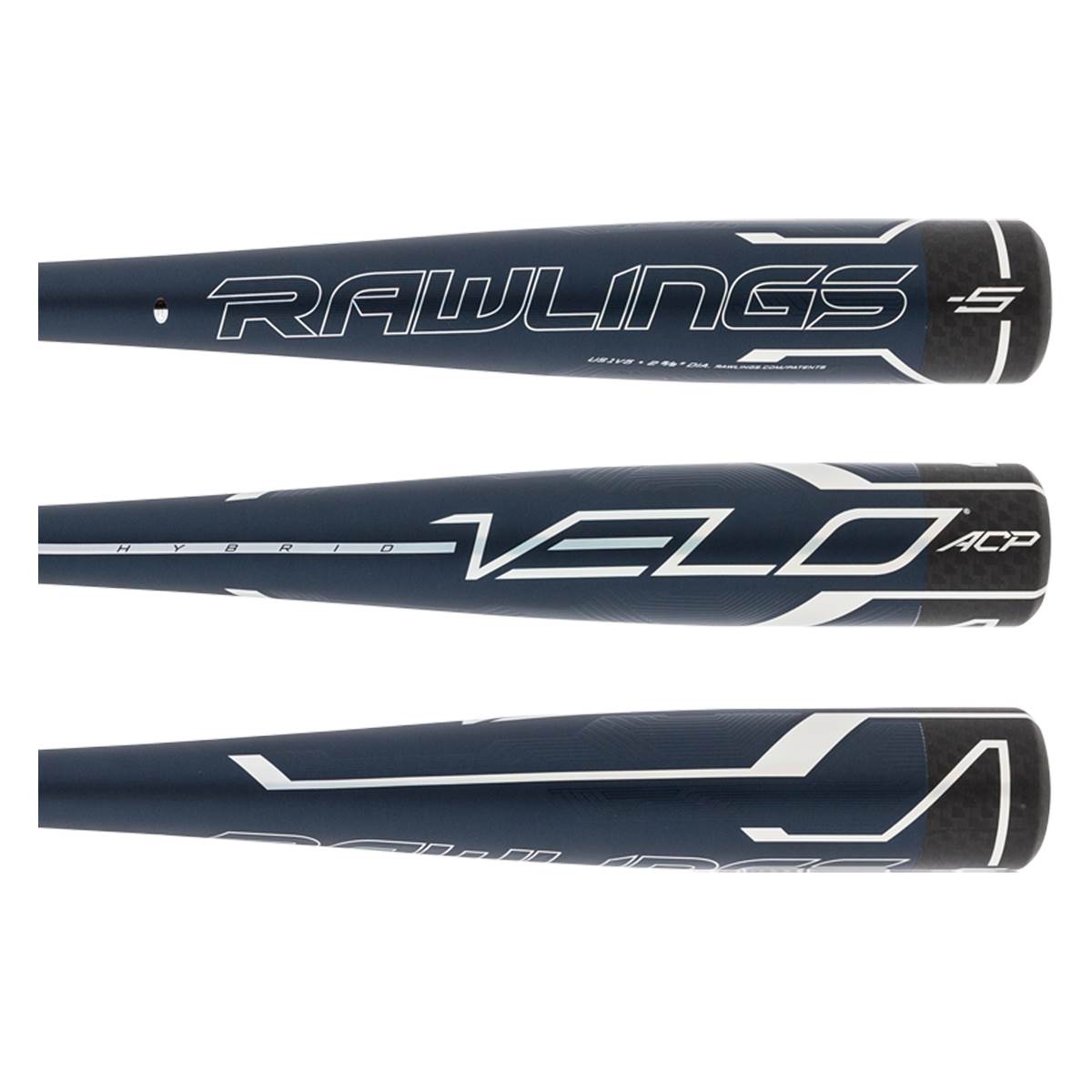 Rawlings VELO ACP -5 2-5/8" USA Baseball Bat (US1V5) | JustBats.com
