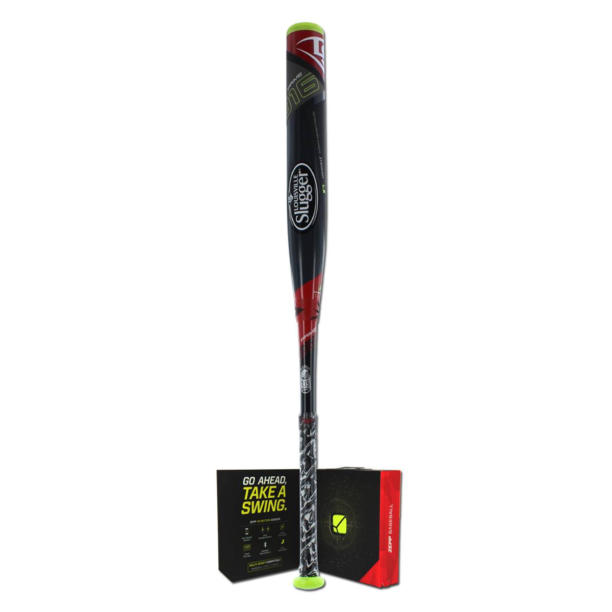 Player Pack Louisville Slugger Prime 916 Youth Baseball Bat and ZEPP ...