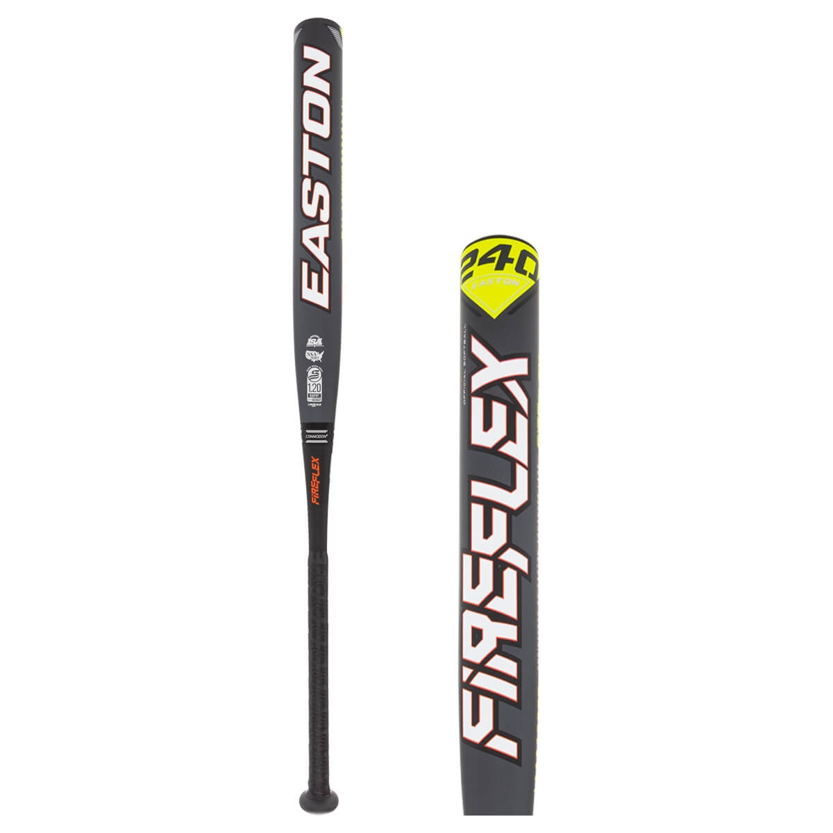 Easton Fire Flex 240 13.5" Balanced USSSA 240 Slow Pitch Softball Bat ...