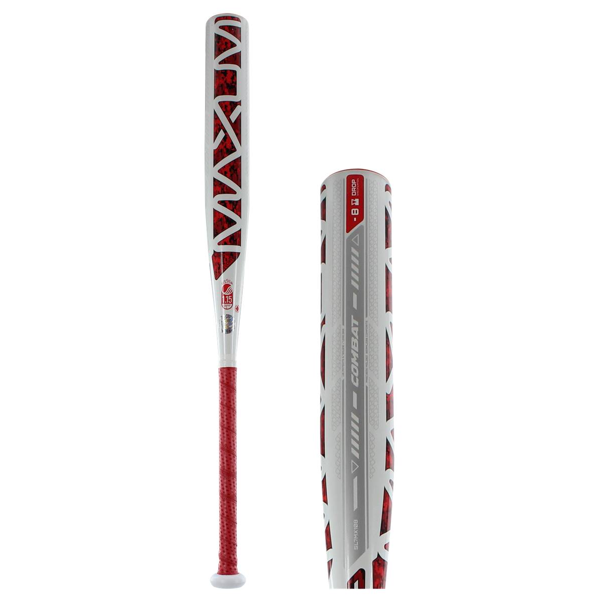 COMBAT MAXUM -8 2 5/8 Senior League Baseball Bat SL7MX108 | JustBats.com
