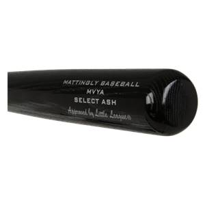 Mattingly V-Grip Ash Wood Youth Baseball Bat: MVYAH Natural/Black ...