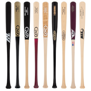 Wood Baseball Maroon | JustBats.com